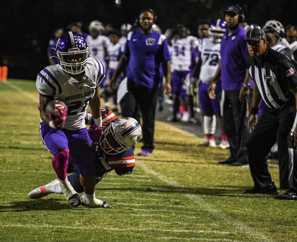 Woodlawn powers past Liberty Magnet, 38-7, behind three Jay'veon Haynes ...
